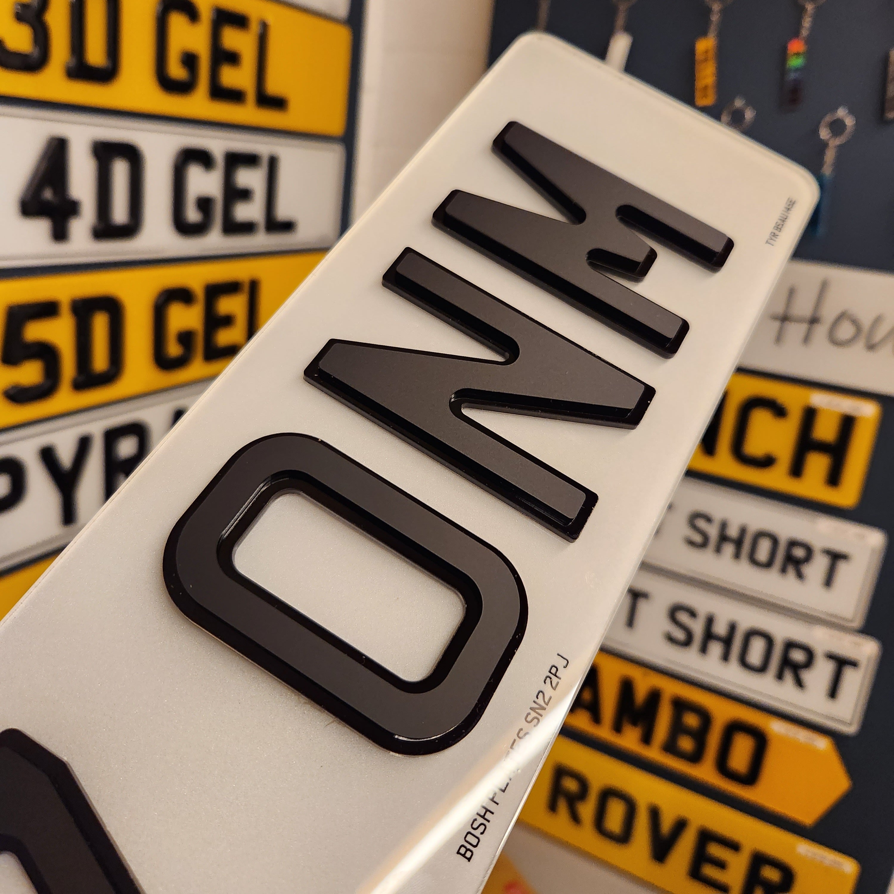 Plate Designs – Bosh Custom Number Plates