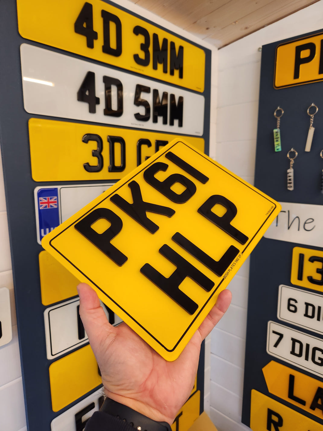 Plate Sizes – Bosh Custom Number Plates