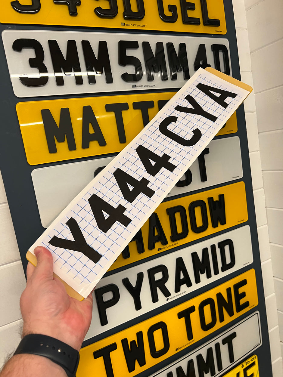 Bosh Custom Number Plates