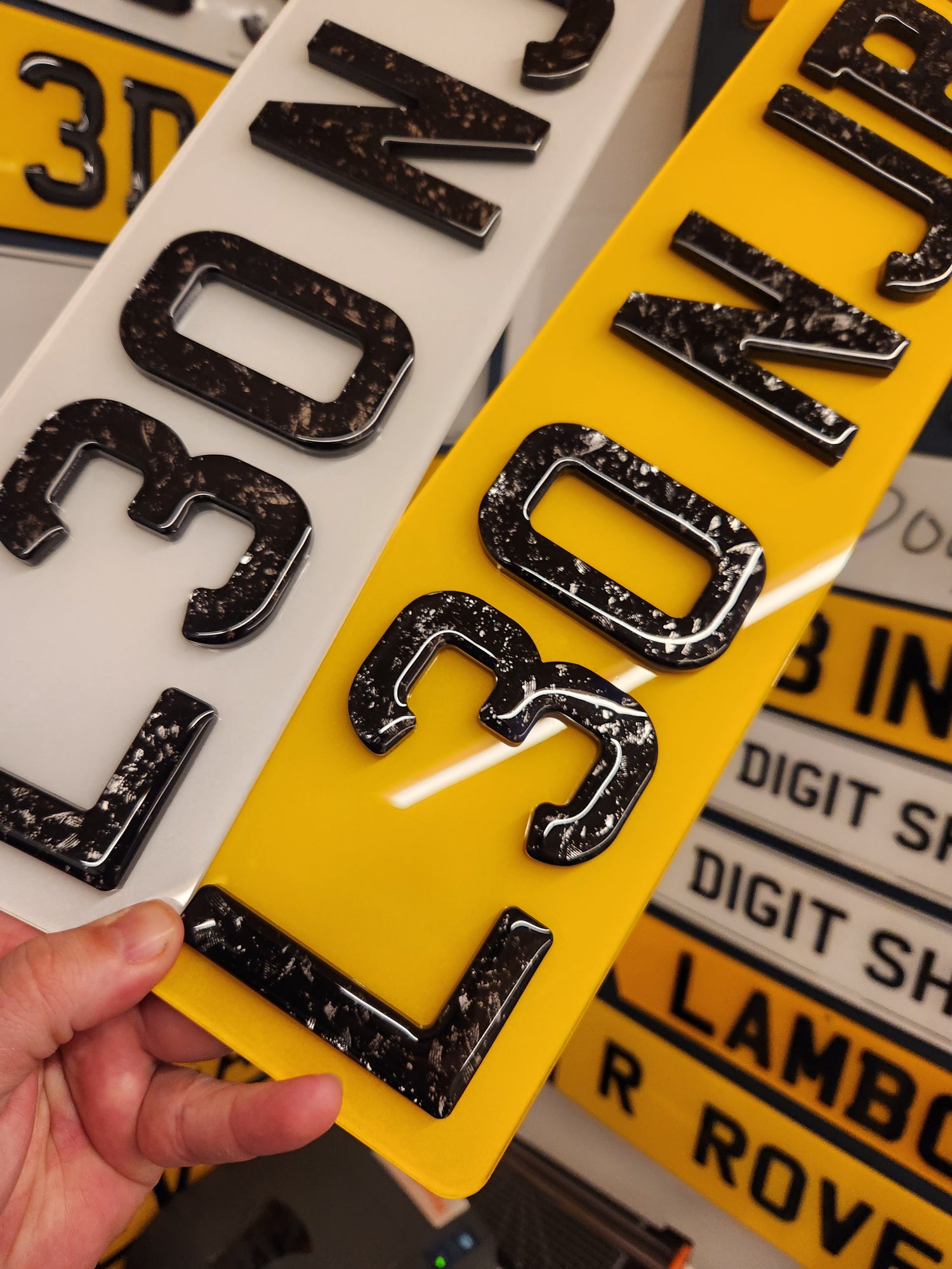 Bosh Custom Number Plates